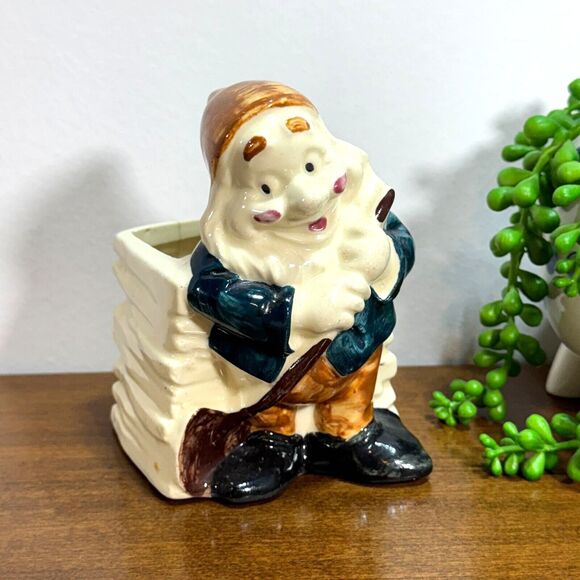 Disney | Accents | Vintage Disney Planter Snow White And The Seven ...